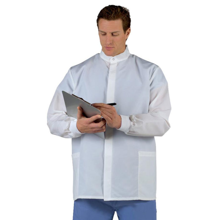 Barrier Lab Coat – Blue - Northwest Health Care Linen